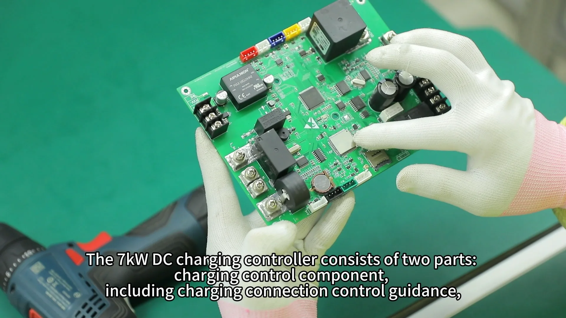 Gb/t Model 4 Dc 7kw Pcba Electric Car Charging Station Control Board ...