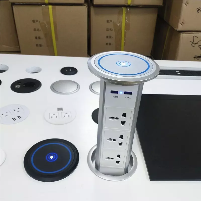 Customised Power Outlet Pop-up Socket Desktop Socket Kitchen Smart Plug ...