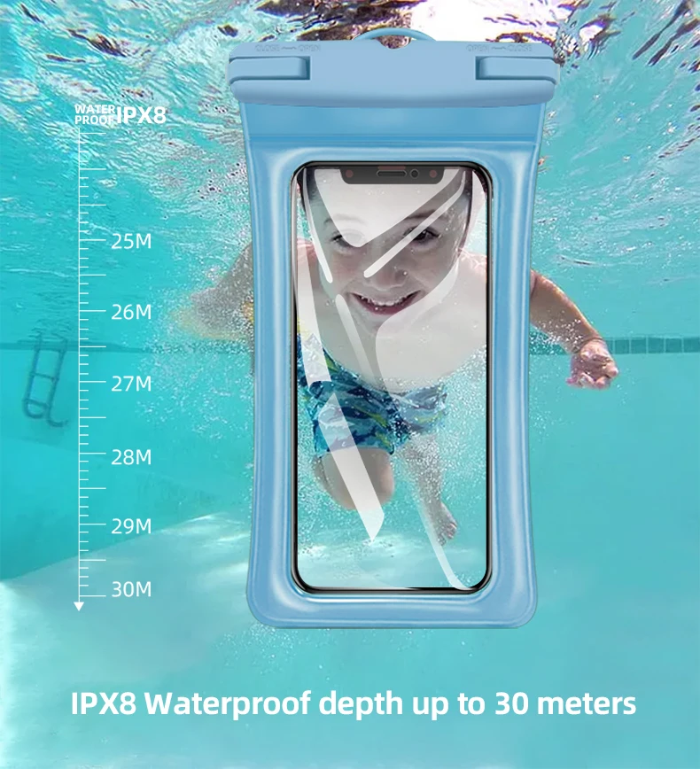 Customized Floatable Cell Phone Bag Waterproof Mobile Phone Case Phone ...