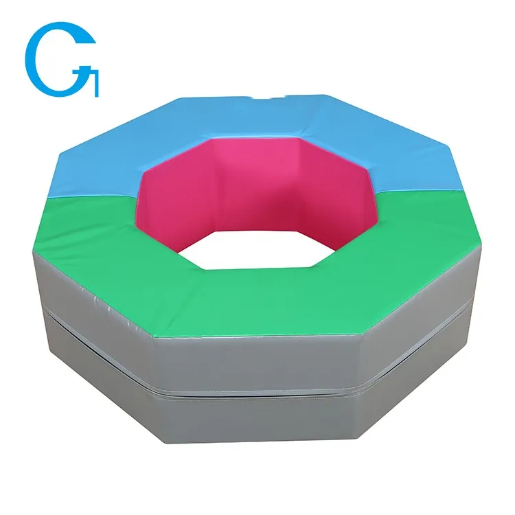 Kids Play Soft Equipment Gym Donuts Tumbling Indoor Training Equipment ...