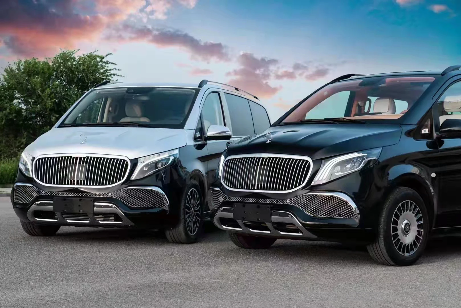 Benz Vito W447 Body Kit - Transform to GLS Maybach Model