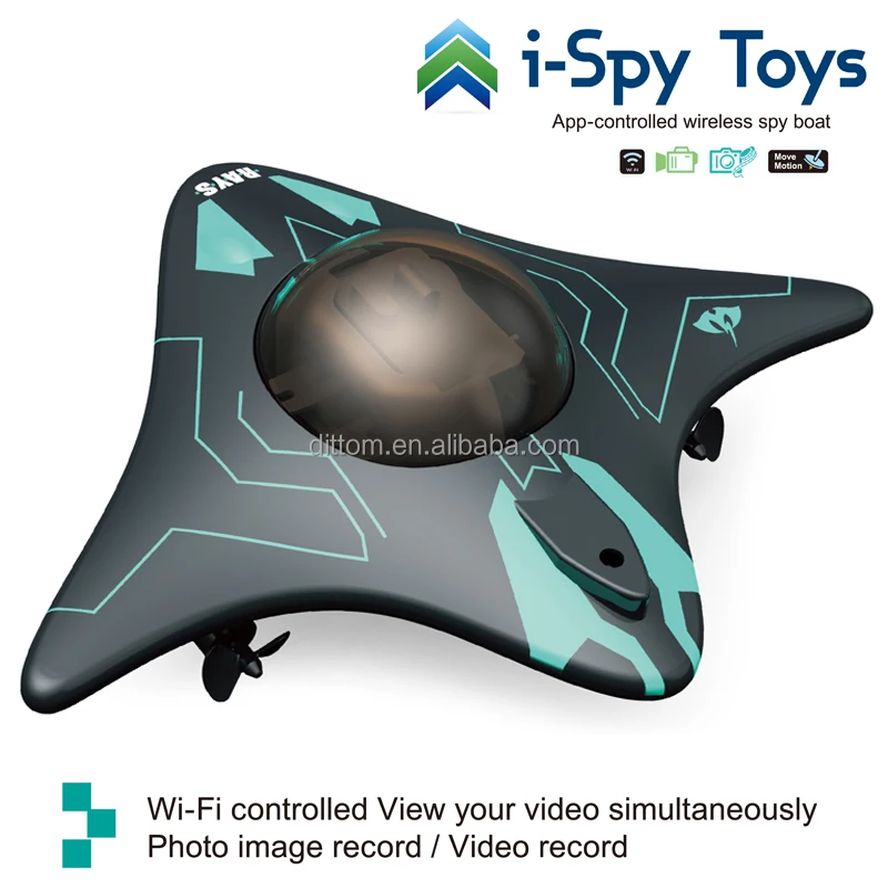 I-spy Camera Boat - Real-Time Underwater FPV Spy Vessel