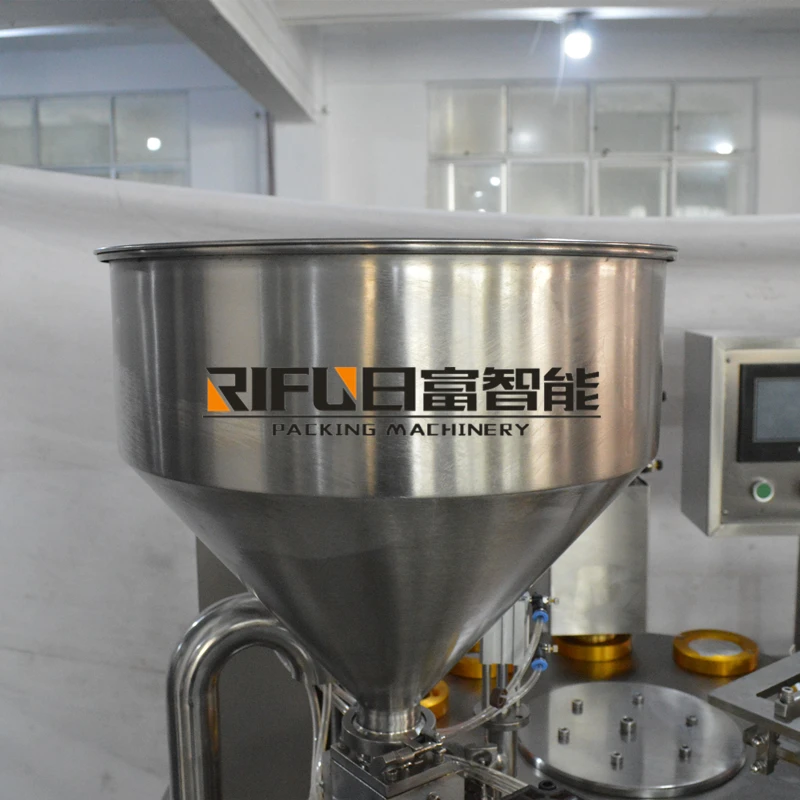 Automatic Yogurt Pudding Cream Water Jelly Cup Filling Machine