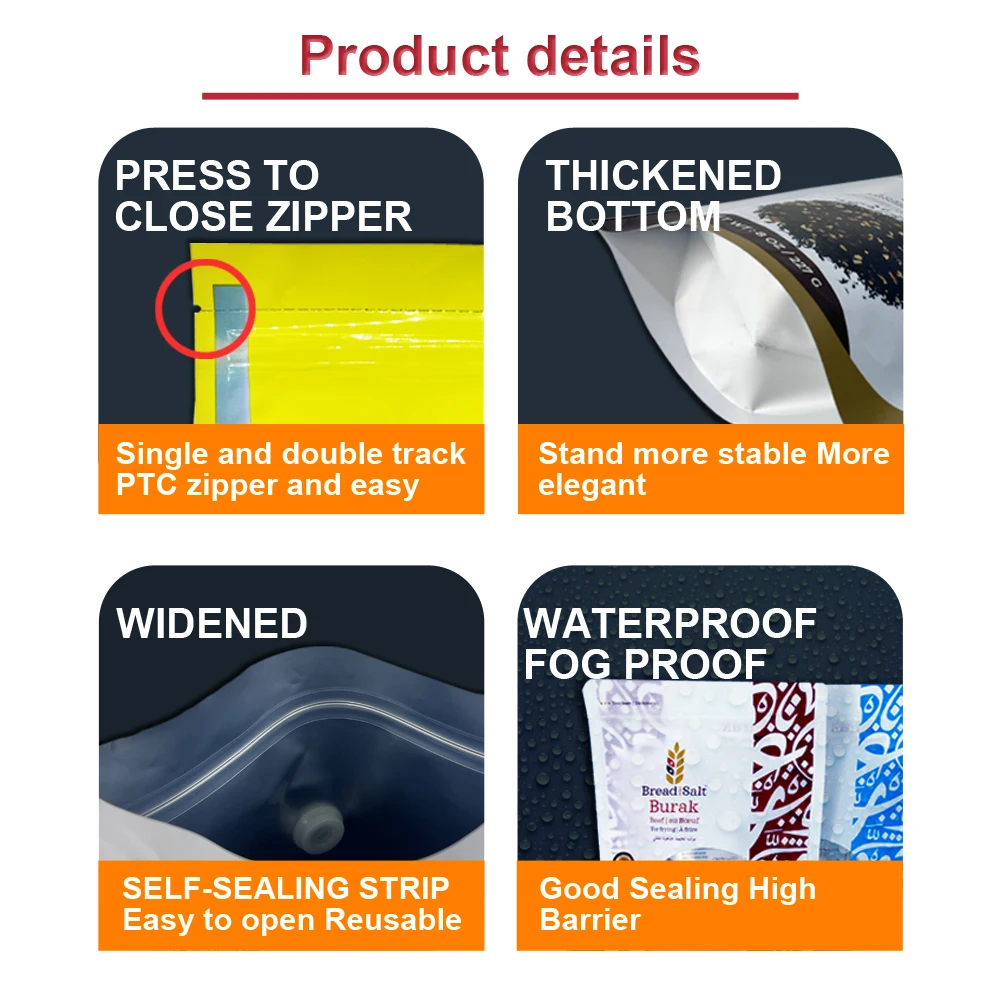 Custom Printed ECO Friendly Biodegradable Liquid Bags