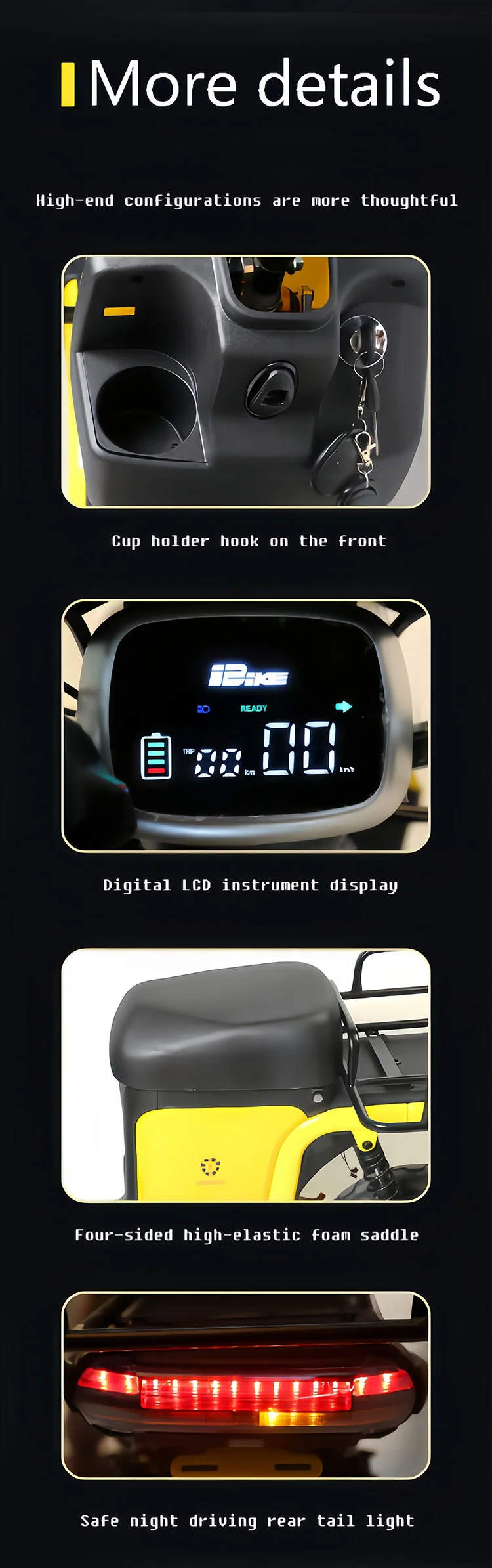 Y2-fd Electric Bike With 750w 48v Lead Acid Battery Hot Sale Delivery ...