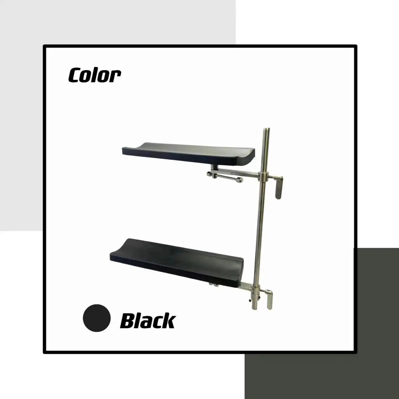 High Quality Obstetric Operating Table Accessories Arm Bracket Black