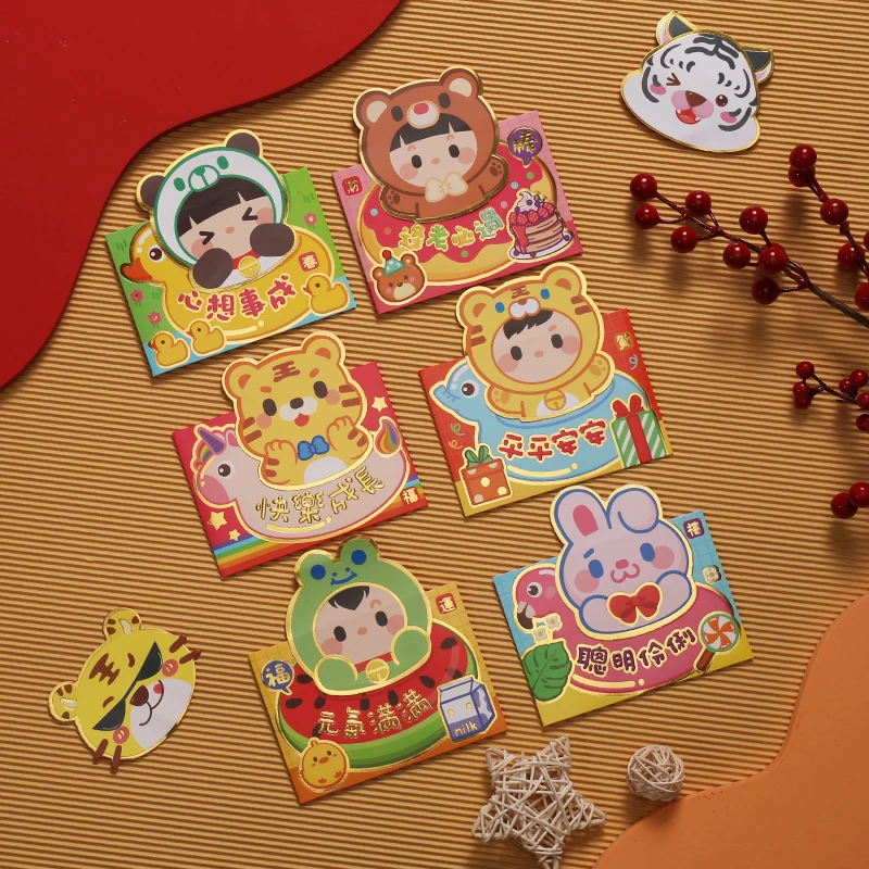 Custom Printed Hong Bao New Design Luxury Wholesale Cheap Chinese New ...