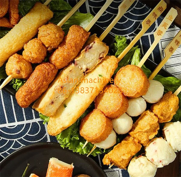 Automatic Meat Skewer Machine - Efficient Satay Kebab Production