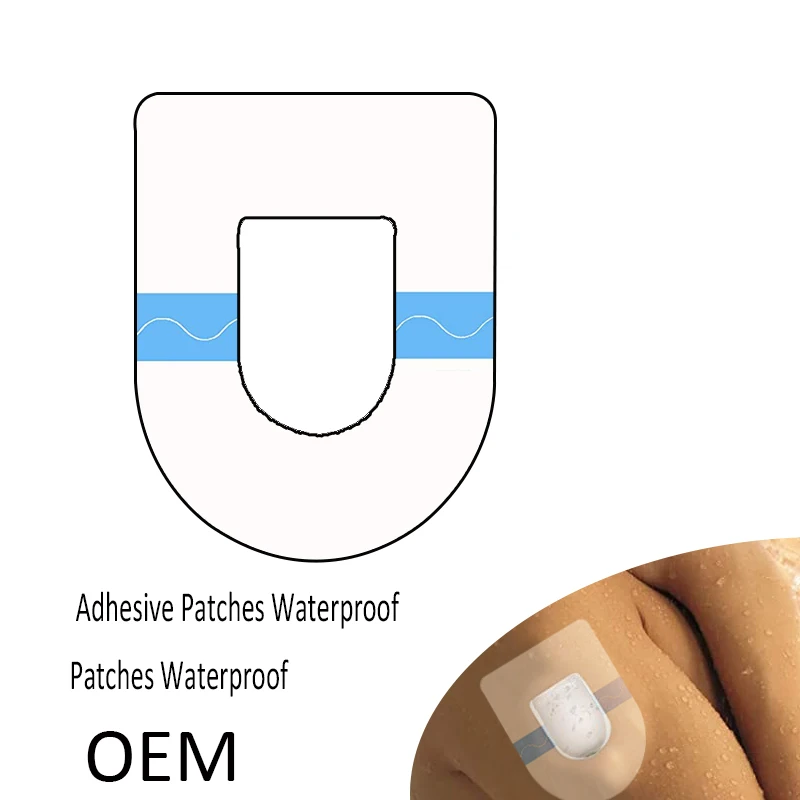 Waterproof Wound Dressing Self-adhesive Libre 2 and 2 Patch for CGM ...