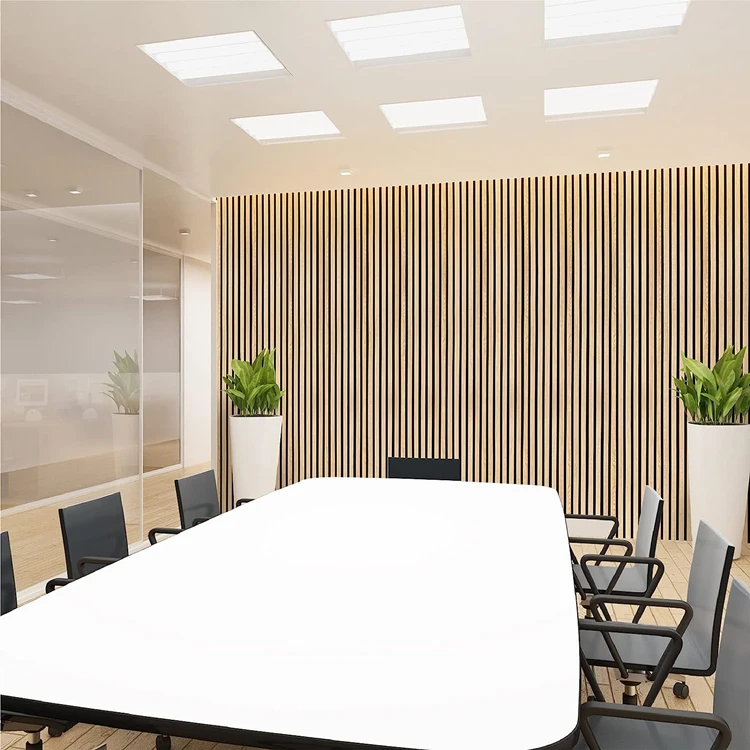 Wood Slat Acoustic Panels - Stylish Sound Control Solutions