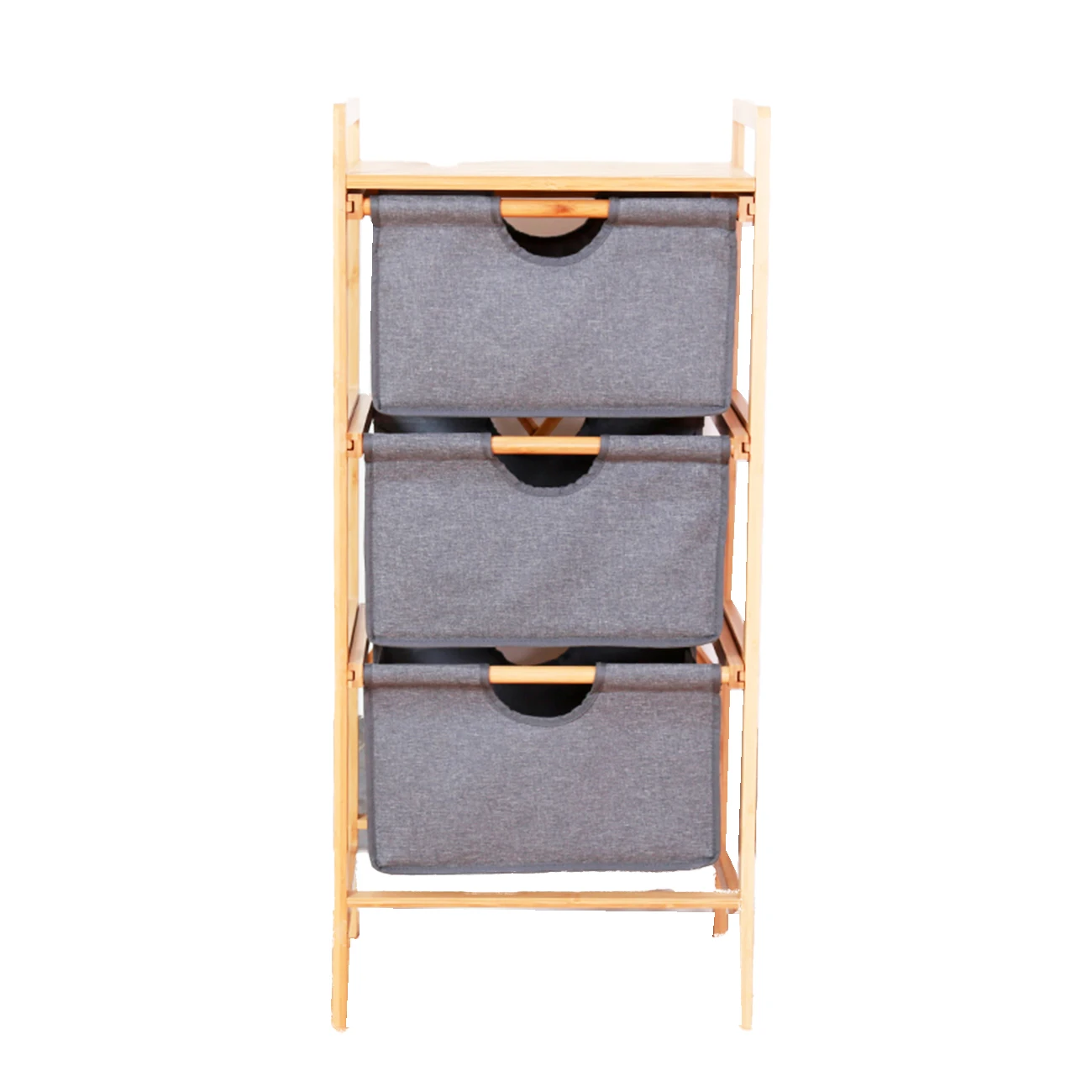 3 Tier Bamboo Storage Shelf - Versatile & Stylish Solution