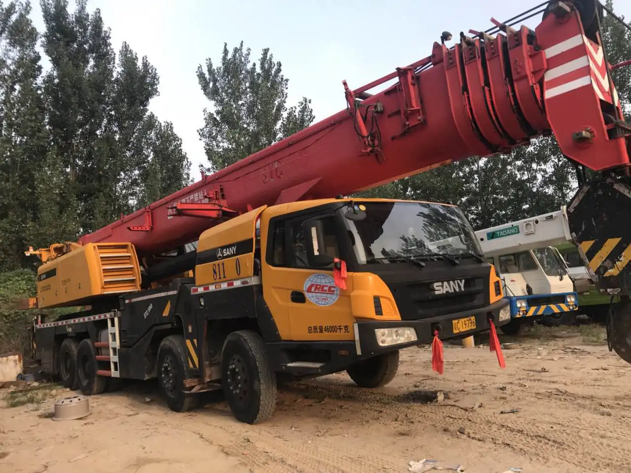 SANY STC900C 90 Tons - Stable Luffing Operation of Crane