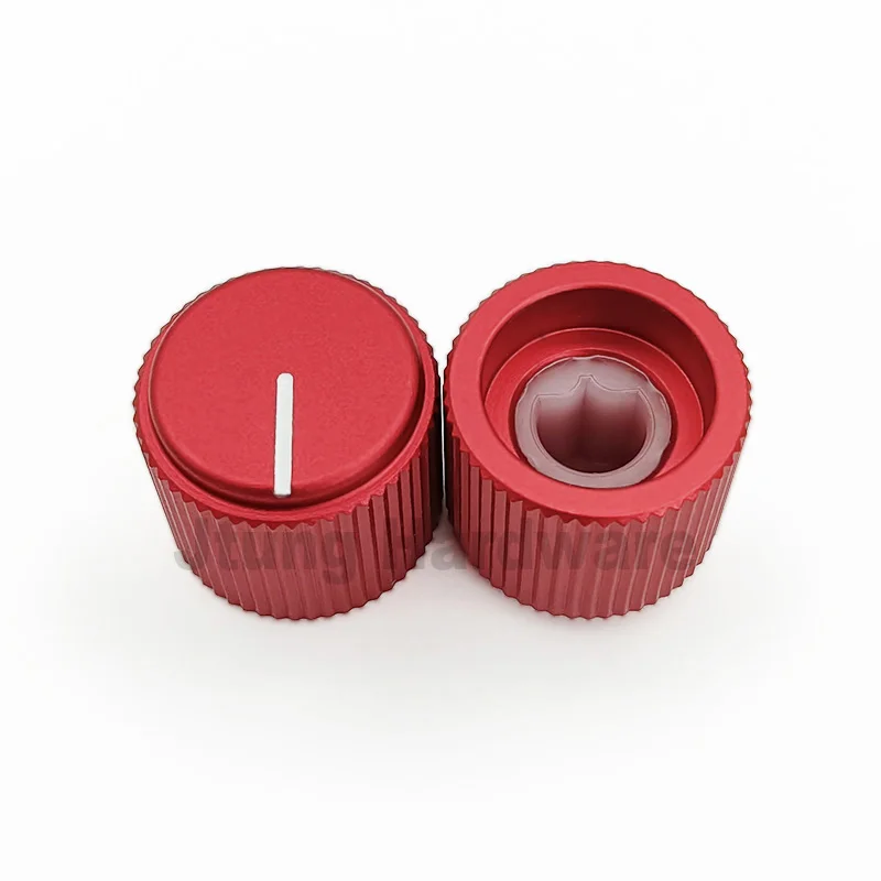 Aluminum Rotary Electronic Control Potentiometer Volume Control Knobs ...