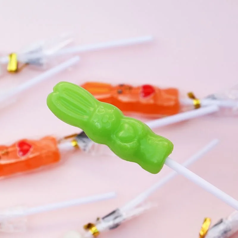 OEM CUSTOM Cute Cartoon Shape Lollypop Children's Candy