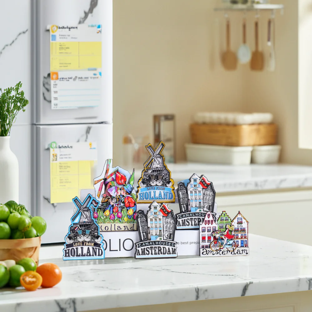 Custom 3d Architectural Tourist Fridge Magnets Creative Home Decoration ...