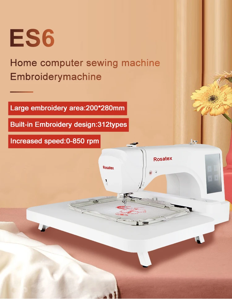 Gc-es6 Any Combination Of Numbers Domestic Sewing&embroidery Machine - Buy Household Sewing ...