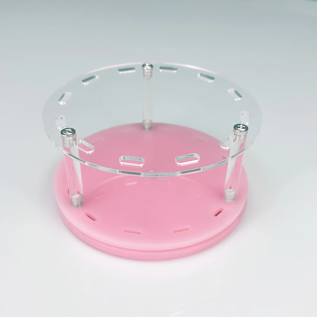 Customized 12-Hole Eyelash Shop Grafting Tweezers Storage Rack Rotating ...