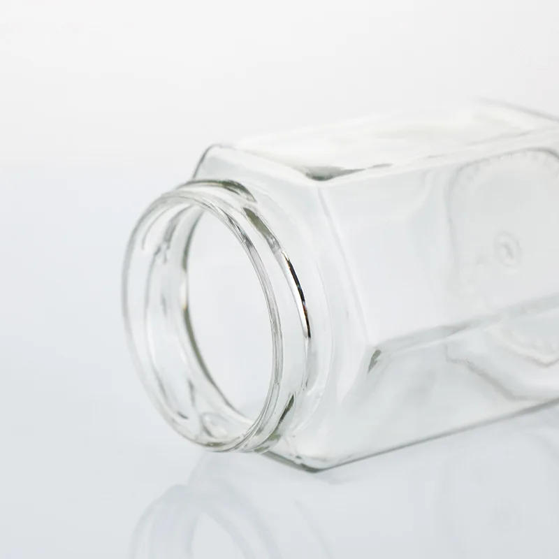 ClearSeal Flat Glass Jar with Crown Cap Airtight Freshness Storage for ...