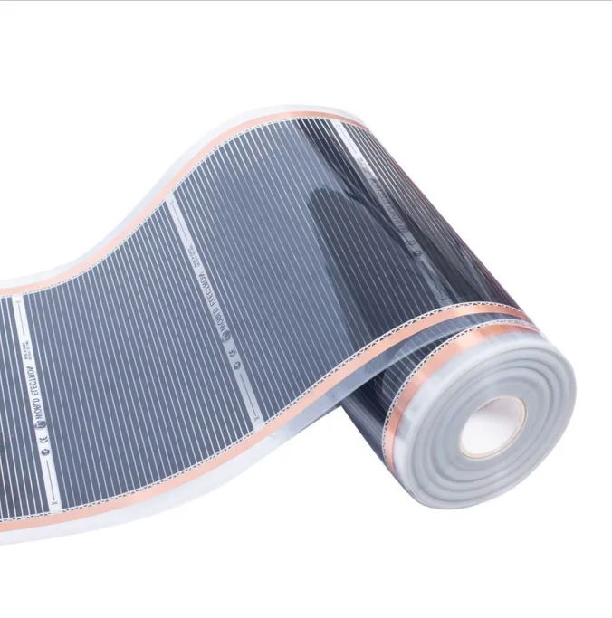 Custom OEM design for underfloor far-infrared heating film, graphene ...