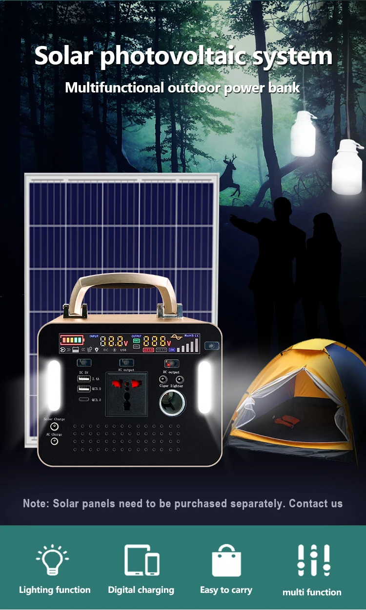 Power Box Generator Solar Battery Amovible Can Be Customized Solar ...