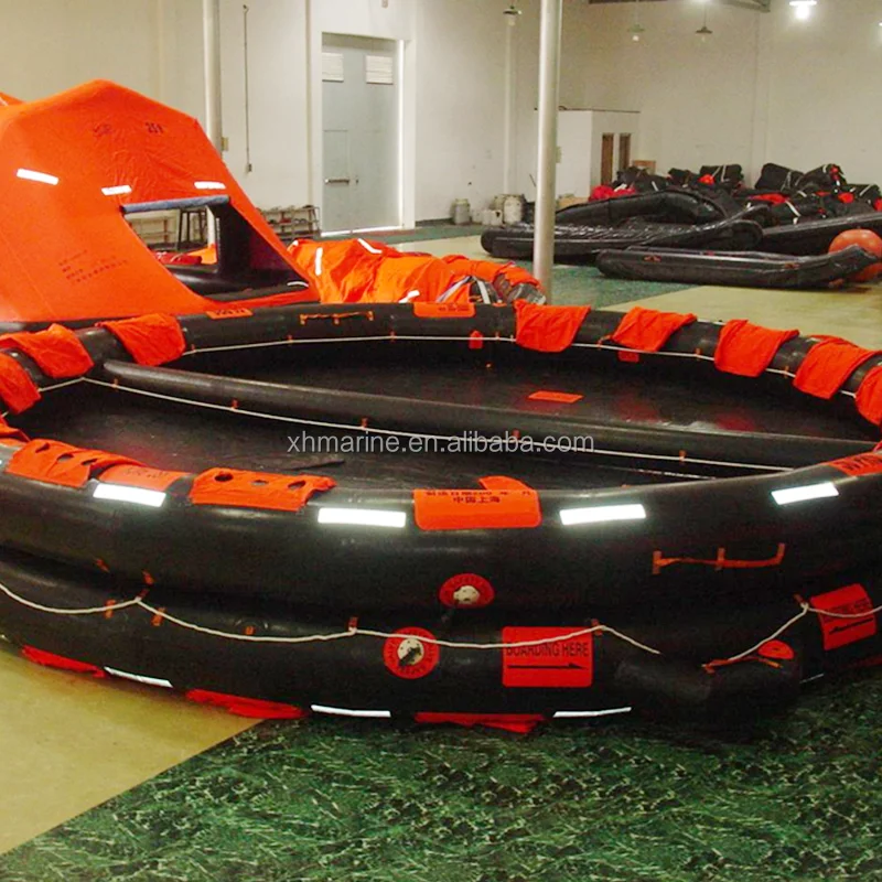 Open Type Life Raft with Marine Evacuation Systems specialized Maritime ...