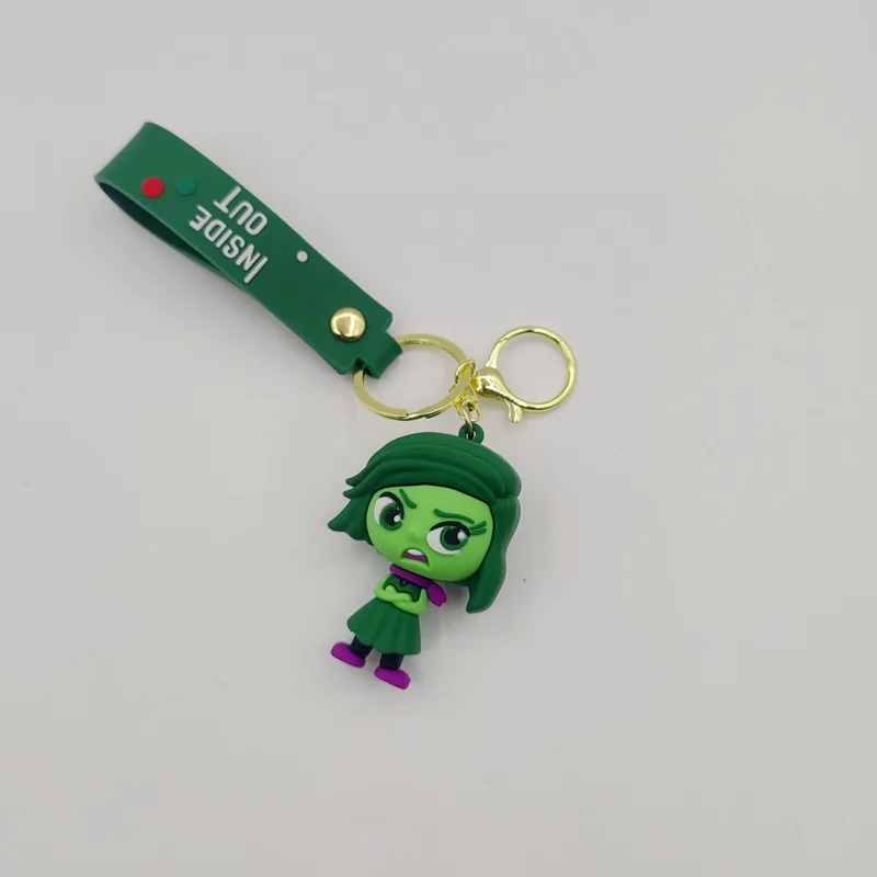 Mind Agent Team INSIDE OUT Cartoon Keychain Car Keychain Ring Pendant ...
