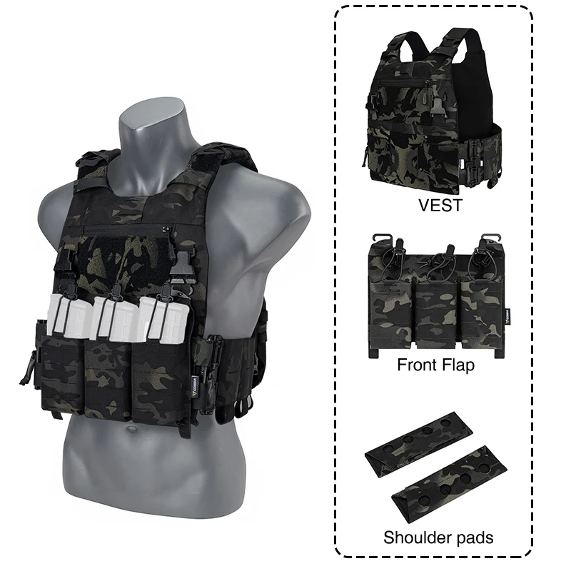 IDOGEAR Tactical Vest FCSK 3.0 - Versatile & Durable