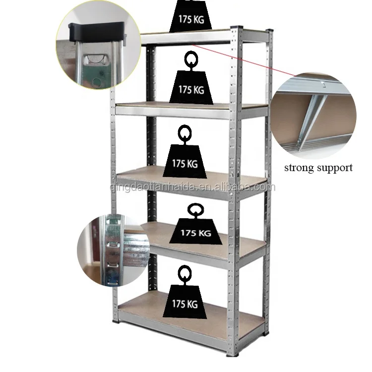 Customized Heavy Duty Steel Storage Racking Metal Shelving Adjustable ...
