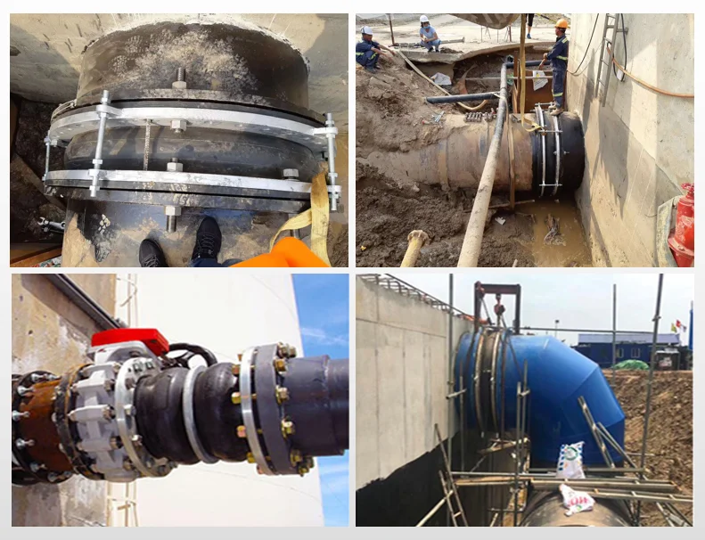 High Temperature Flange Type Bellows EPDM Plumbing Material