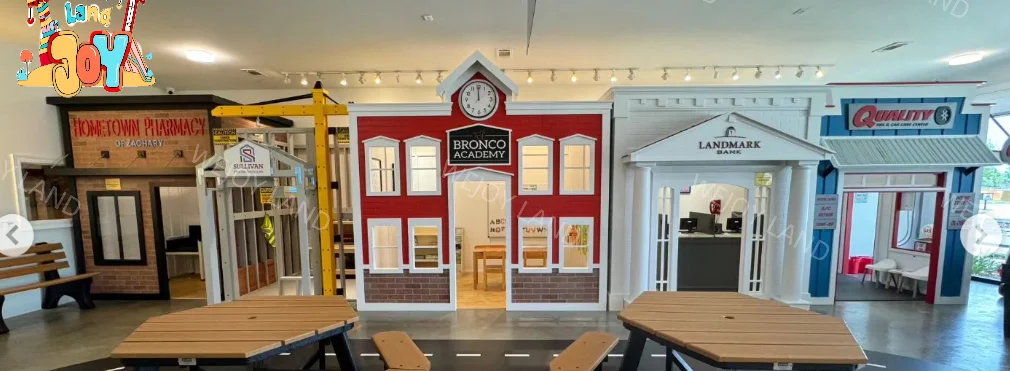 Commercial Happy Zone Kids Role Play House - Indoor Fun