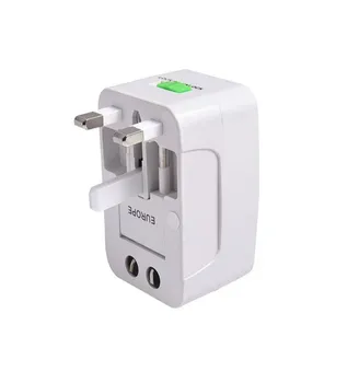 Universal International Plug Wall Adapter Usb Port World Travel Ac ...