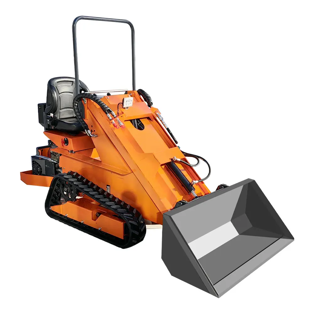 Hydraulic Small Track Loader Mini Loader with Attachment| Alibaba.com