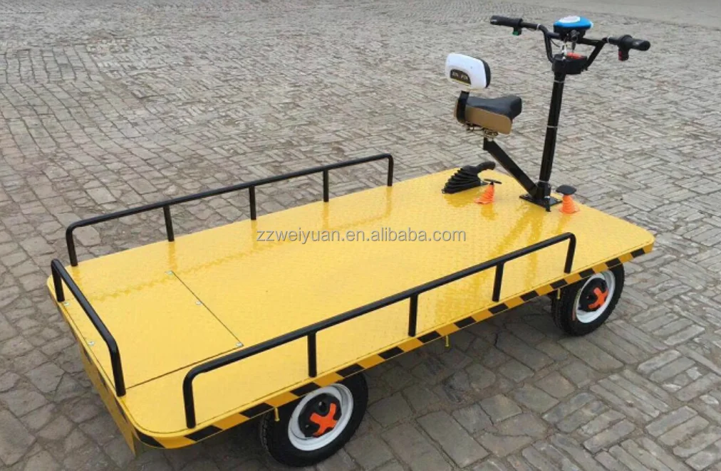 Electric Pallet Truck Trolley Cart Truck Transport Flat Car Truck ...