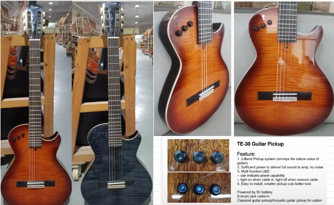 Wholesale Smiger High Gloss Alice Nylon String Guitars