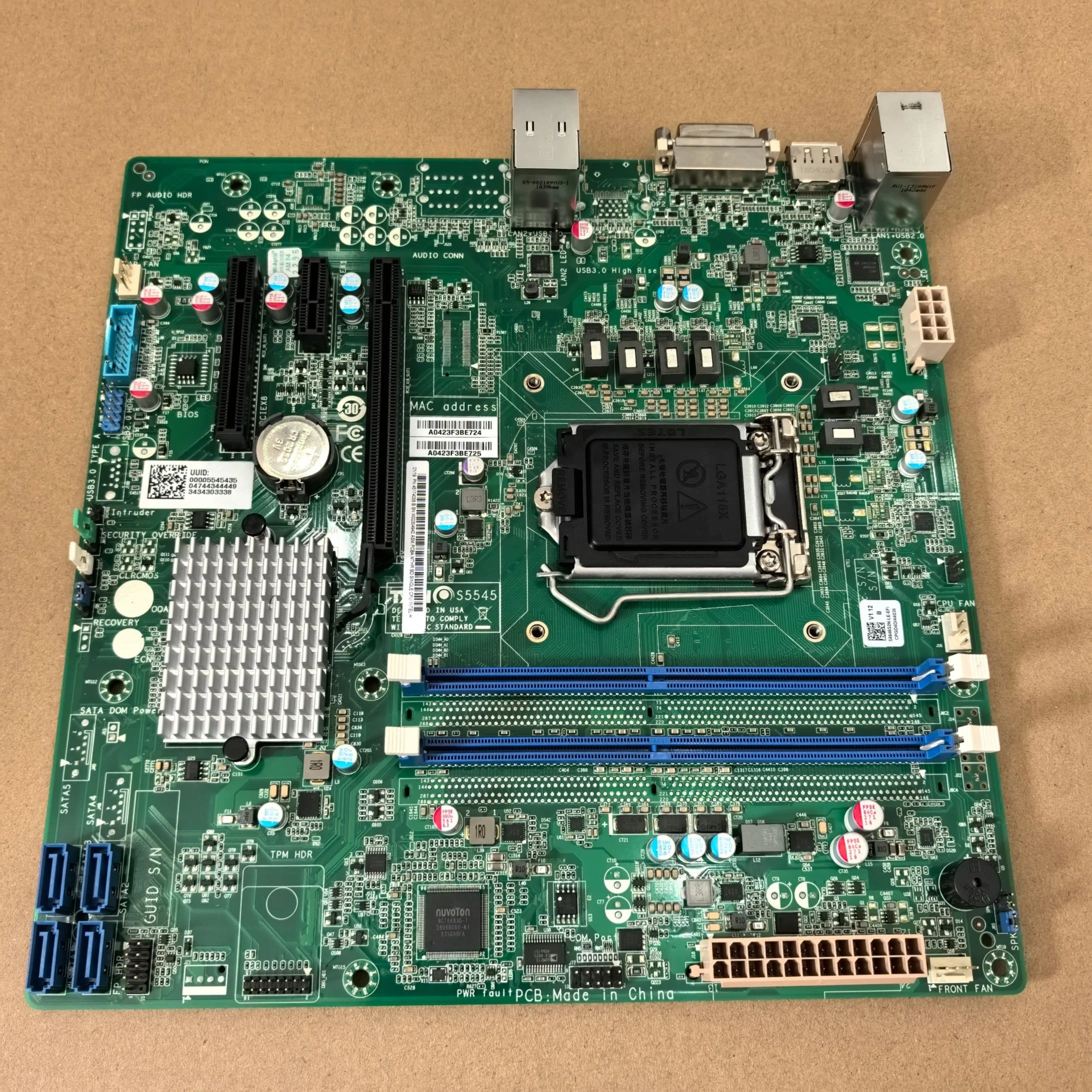 For Ricoh Pro C5300 C5300S C5310 C5310S E-47B Fiery Server TYAN S5545 ...