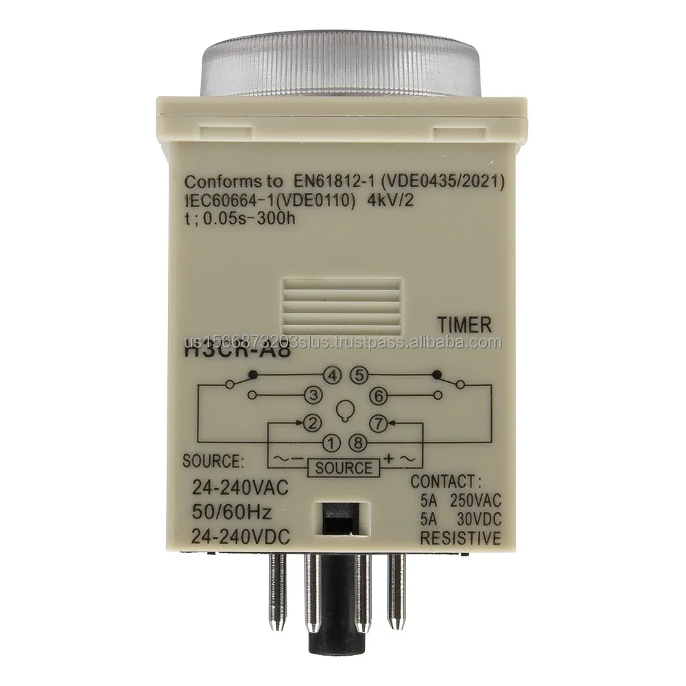 H3CR-A8 8 Pin Time Relay - Precision Delay Timer AC/DC