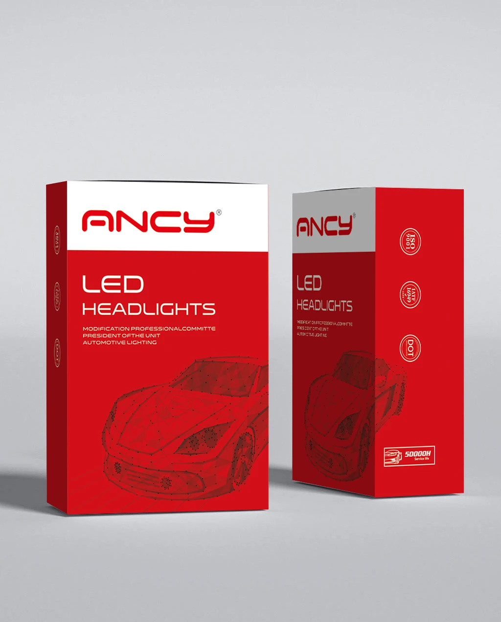 Ancy A22 3.0 Inch Universal Bi-led Projector Lens 55w 12v Auto Lighting ...