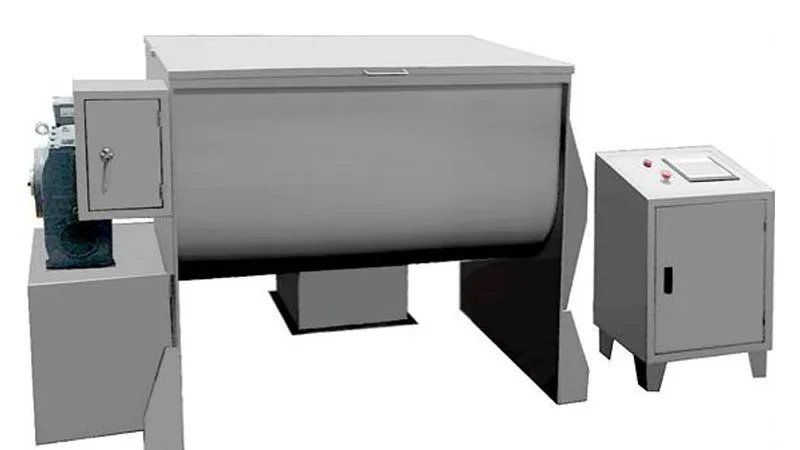 Horizontal Mixer Ribbon Blender Dry Powder Mixer 200l-3000l Spiral ...