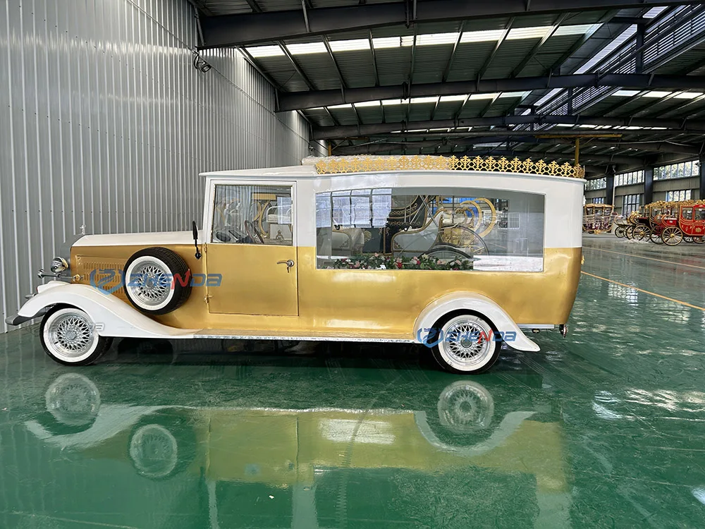 Classic Funeral Vehicle - Electric Hearse Buggy Wagon