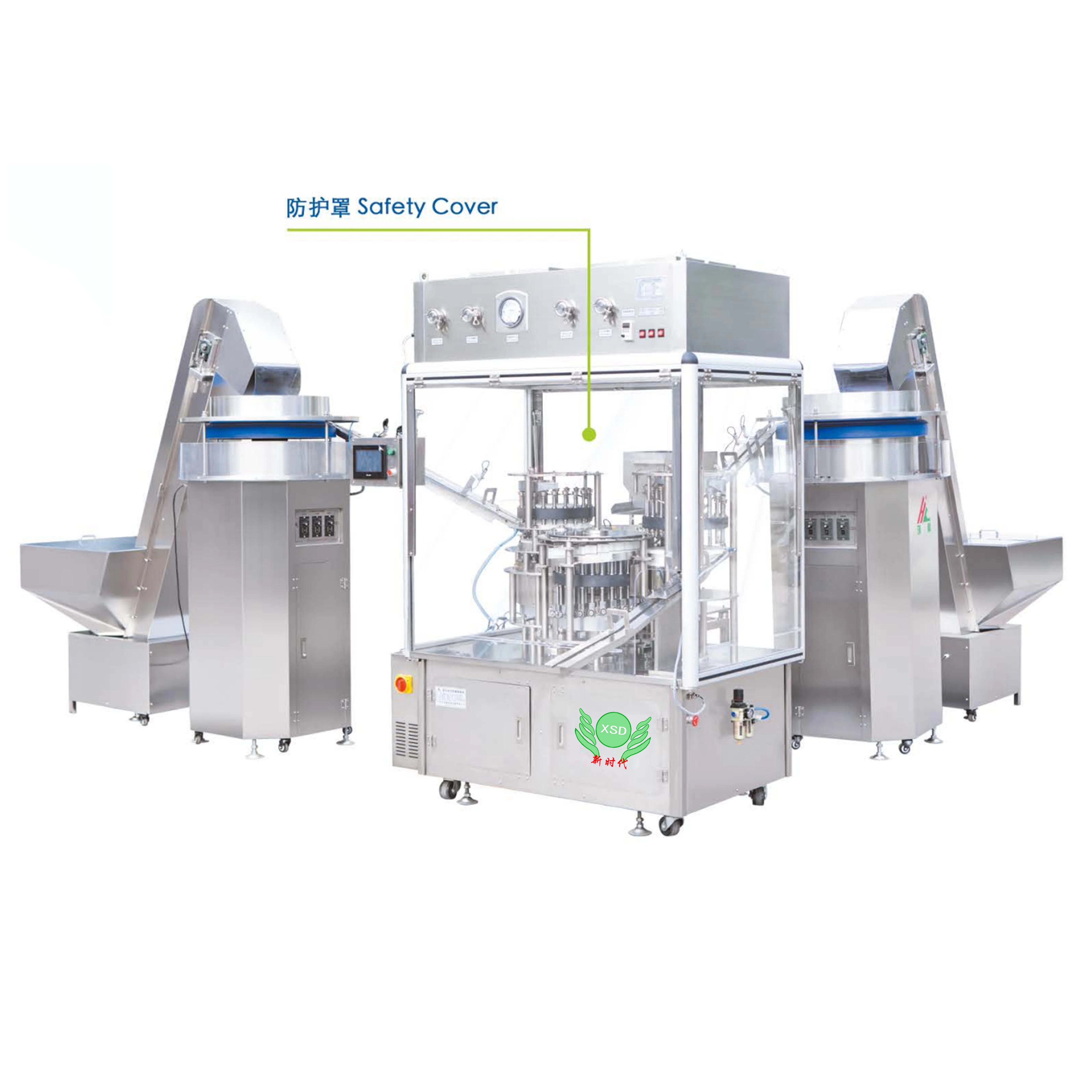 Syringe Assemblprefillable Syringe Assembly Machine (with Safety Cover ...