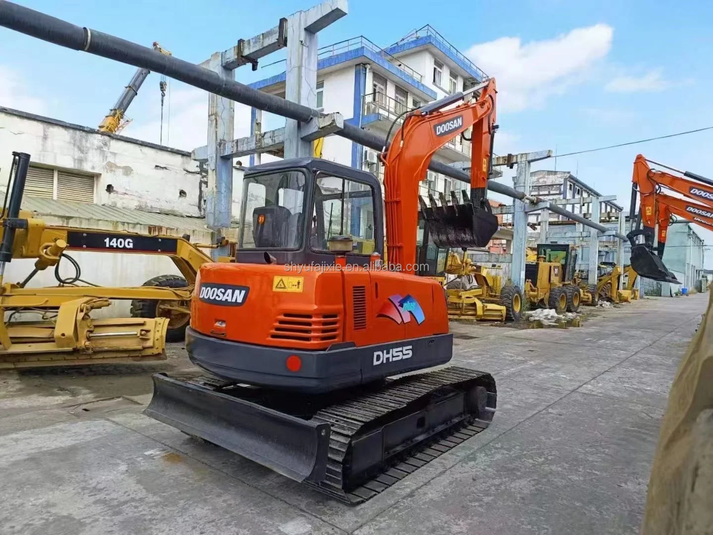 Small Korea Doosan Dh55 Used Excavators Crawler Excavator Doosan 5ton ...