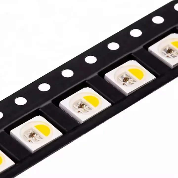 Addressable Ws2812 Smd 5050 5v Rgb Ws2812b-v5 Led Chip For Strip Lighting With Programmable Ic ...