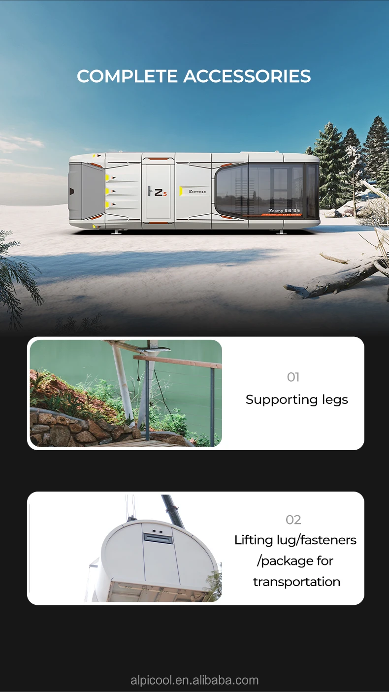 Zcamp Z5 Luxury Prefabricated Houses - Modern & Expandable