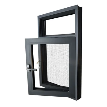 Double Glazed Casement Windows Aluminium Double Glazed Glass Hurricane ...