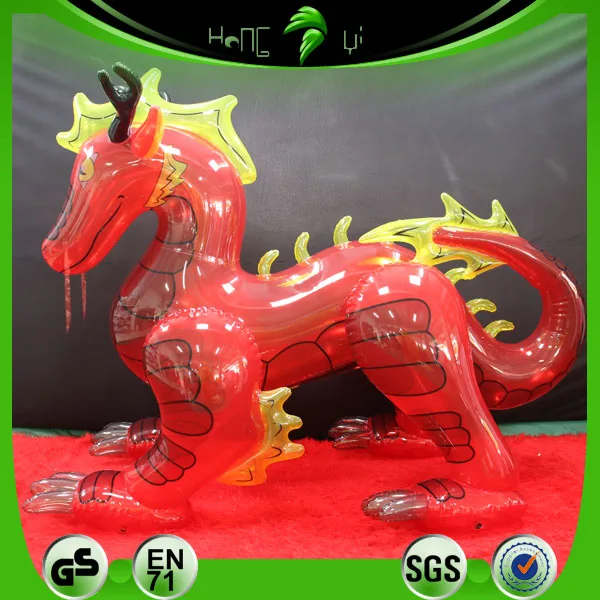 Inflatable Transparent Chinese Dragon Balloon - Fun & Safe