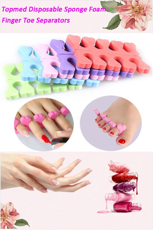 Wholesale Eva Foam Soft Pedicure Nail Art Tool Toe Separator - Buy Eva ...