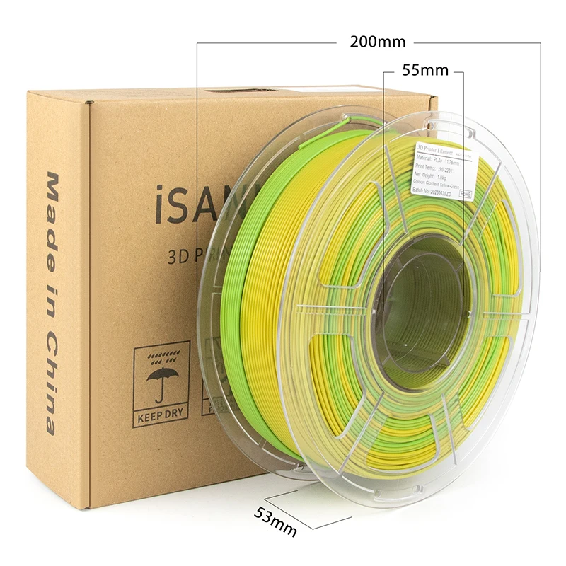 Wholesale ISANMATE PLA+ 3D Printing Filament - 1.75mm