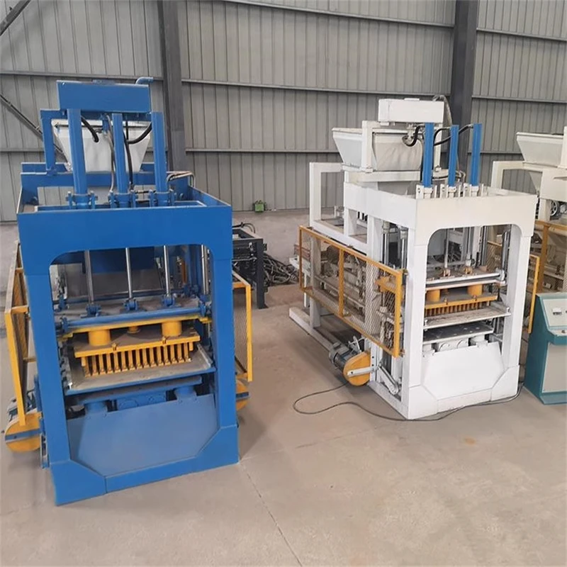 Rotary Concrete Stone Brick Making Machine - Automatic