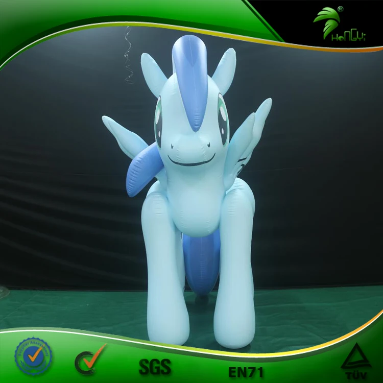 Hongyi Customized Inflatable Blue Horse Anime Toy Character Balloon ...