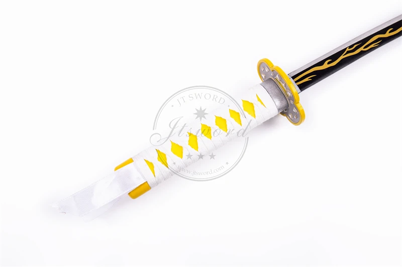 Demon Slayer Nichirin Blade Replica Zenitsu Agatsuma Mini Katana Sword ...